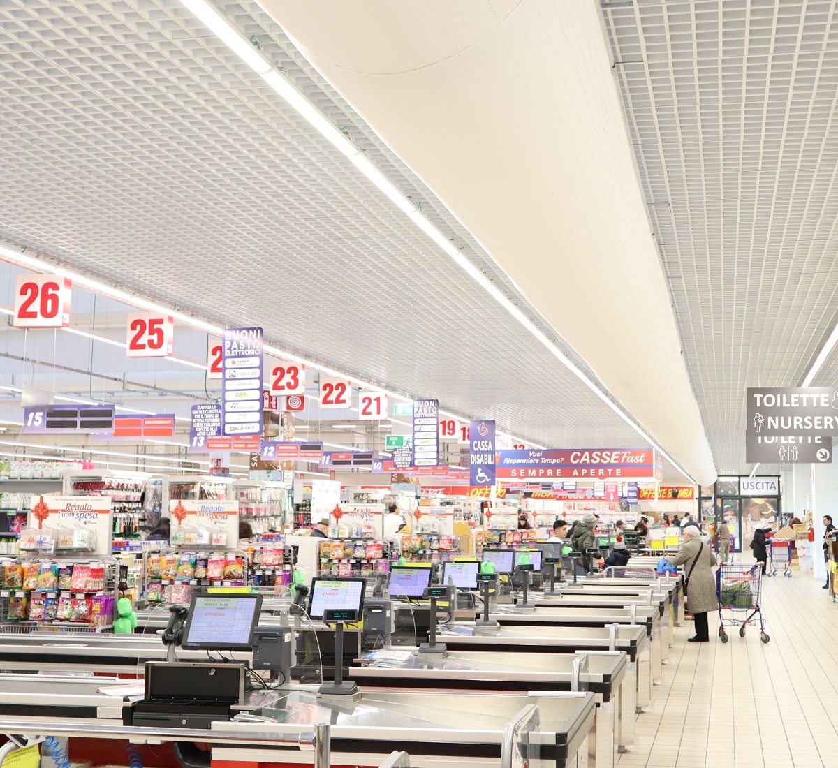 Supermercato Tosano, Mantova - OneAir